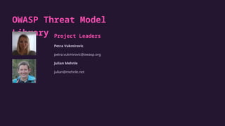 OWASP Barcelona 2025 Threat Model Library | PPTX