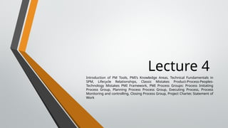 Introduction to Program Management Tools | PPTX