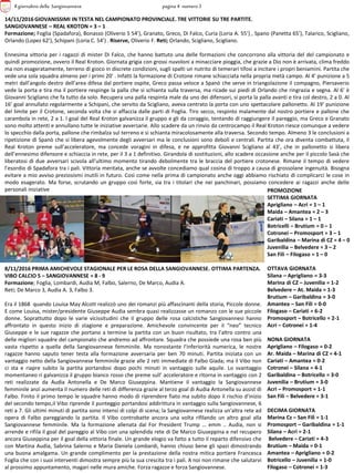 il giornalino della Sangiovannese 3° numero | PDF