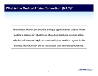 Medical Affairs Consortium | PPT
