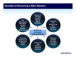 Medical Affairs Consortium | PPT