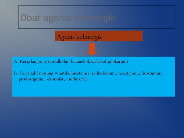 (3) obat obat kolinergik | PPT