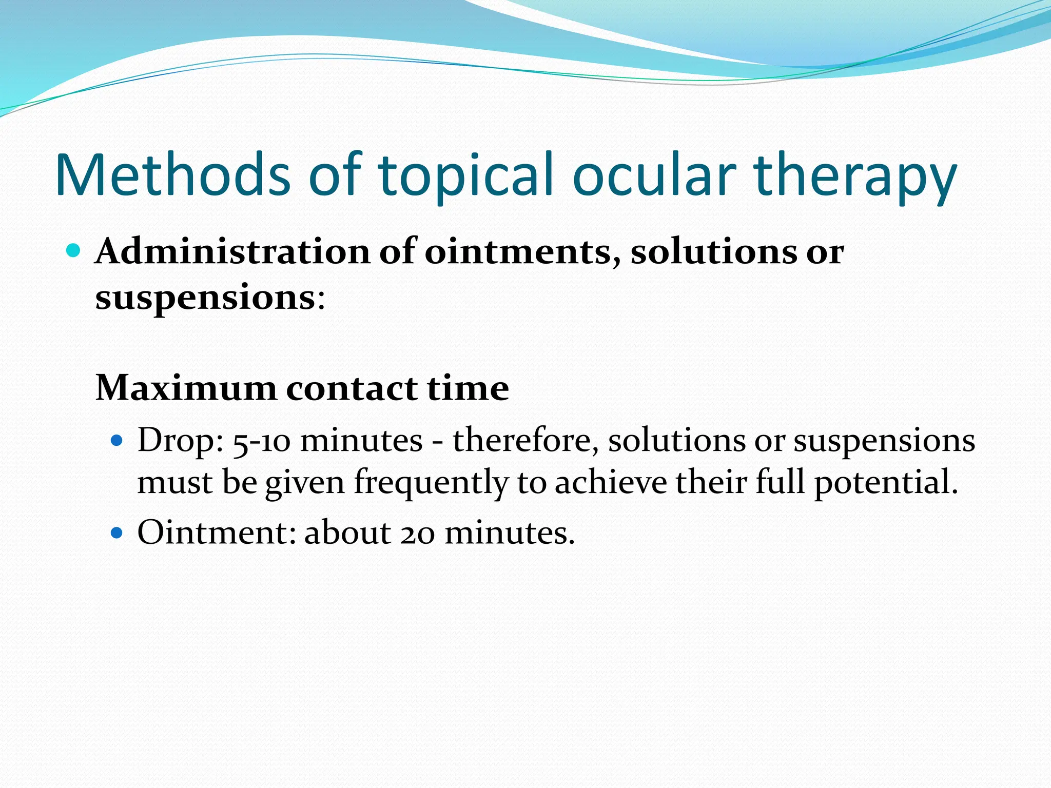 Ocular therapeutics - medicating the eye.pptx