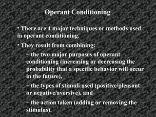 operant conditioning | PPT