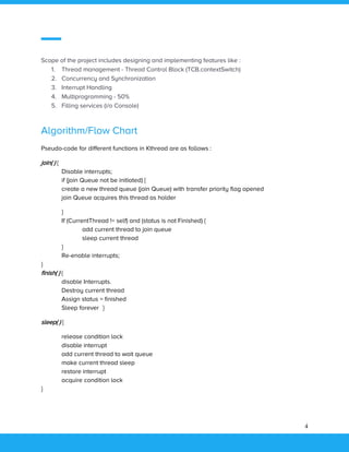 Operating system NachOS | PDF