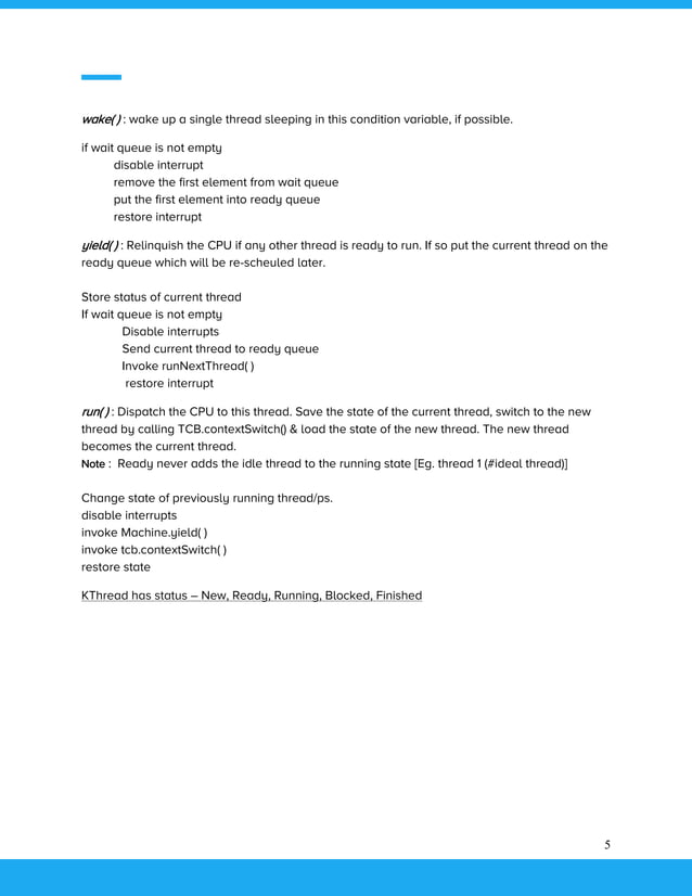 Operating system NachOS | PDF