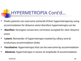 Comprehensive Review of Optics and Refraction in Ophthalmology | PPT