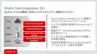 Oracle GoldenGate Veridata概要 | PDF | Databases | Computer Software and Applications
