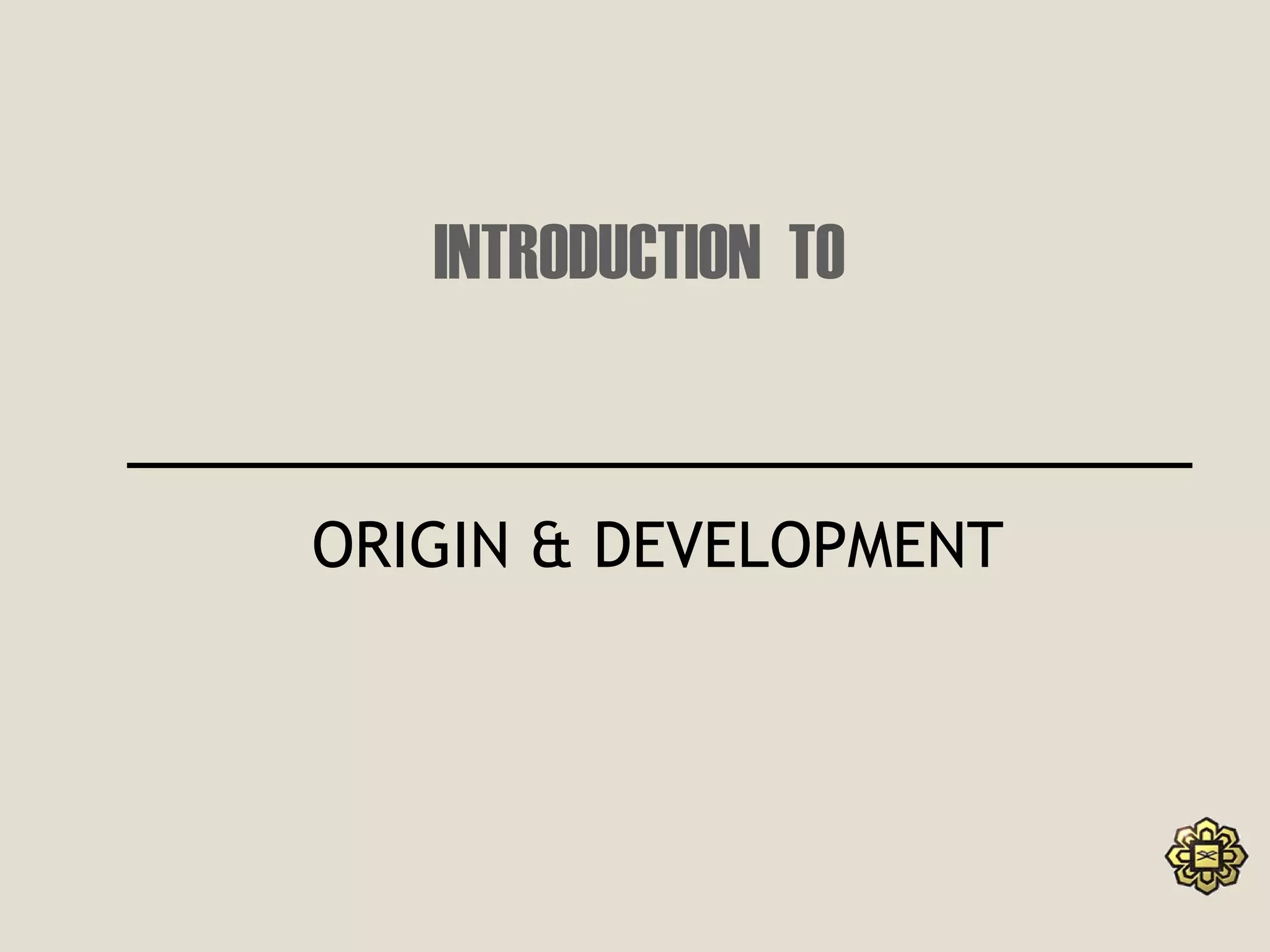 Origin&Development of Usul al Fiqh | PPT
