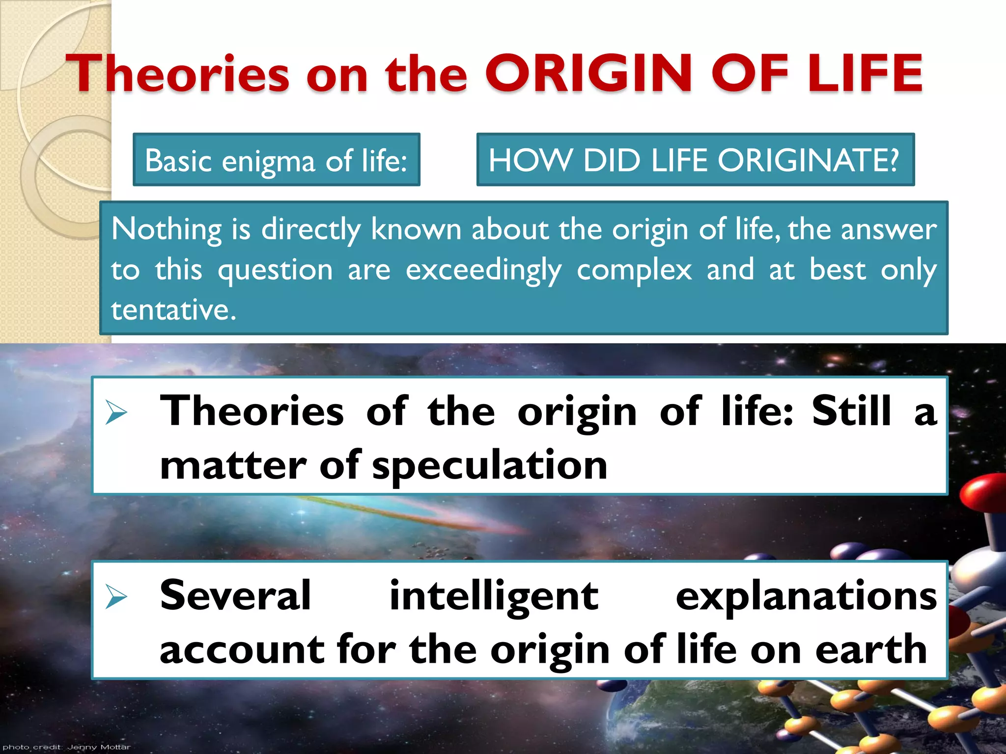 Origin of life | PDF