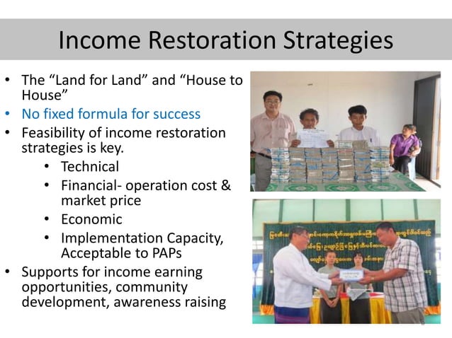 (3) outline of resettlement action plan | PPTX | Developmental Sites ...