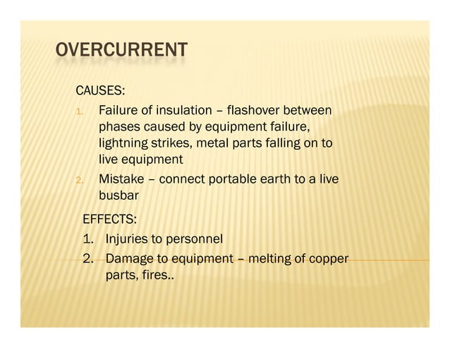 3_Overcurrent Protection.pdf | Physics | Science