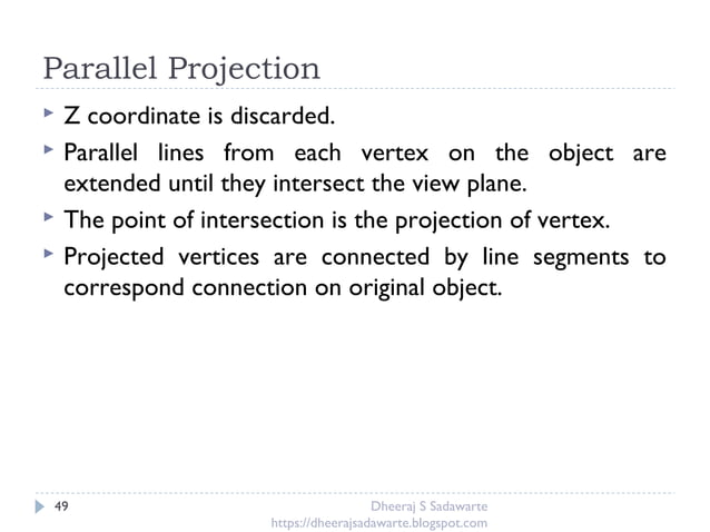 Overview of 2D and 3D Transformation | PPS | Geography | Science