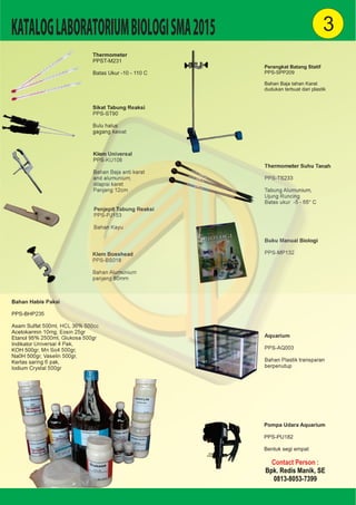 BROSUR ALAT PERAGA BIOLOGI SMA (DAK SMA2015) www.asakaprima.com