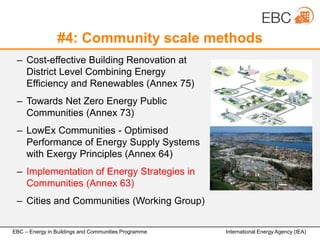 IEA Energy in Buildings and Communities Technology Collaboration ...