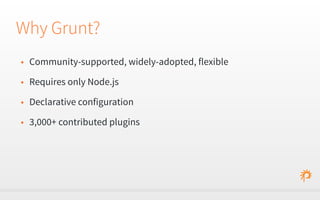 Using Grunt with Drupal | PPT