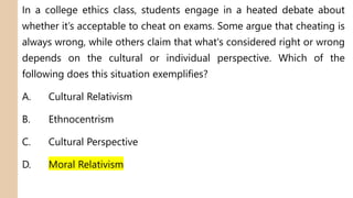 Understanding Morality and Moral Standards | PDF
