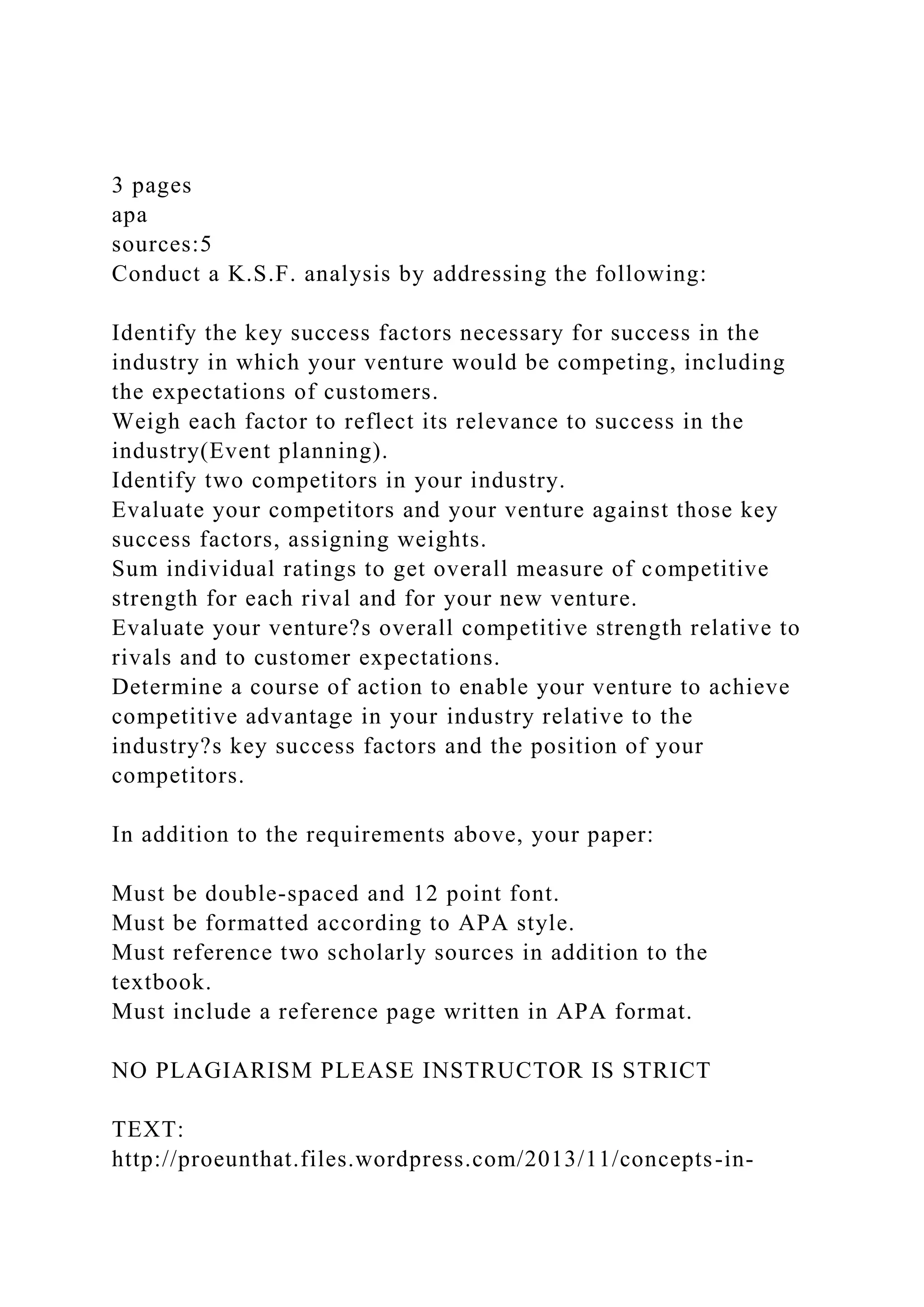 3 pagesapasources5Conduct a K.S.F. analysis by addressing t.docx