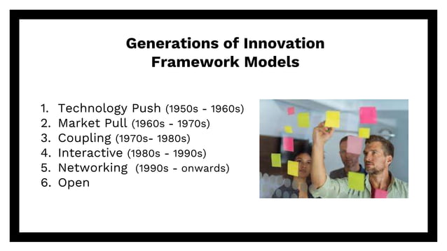Three Paradigms in Innovation Theory | PPT