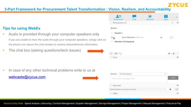 3 part framework for procurement talent transformation | PPTX | Career ...