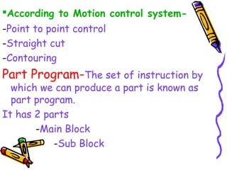part programming (cnc) | PPT