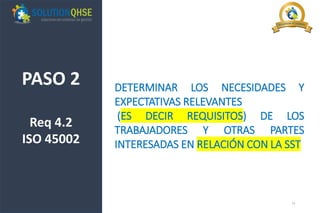 3 PASOS CLAVES PARA LA GESTION DE PARTES INTERESADAS SEGÚN LA ISO 45002 ...