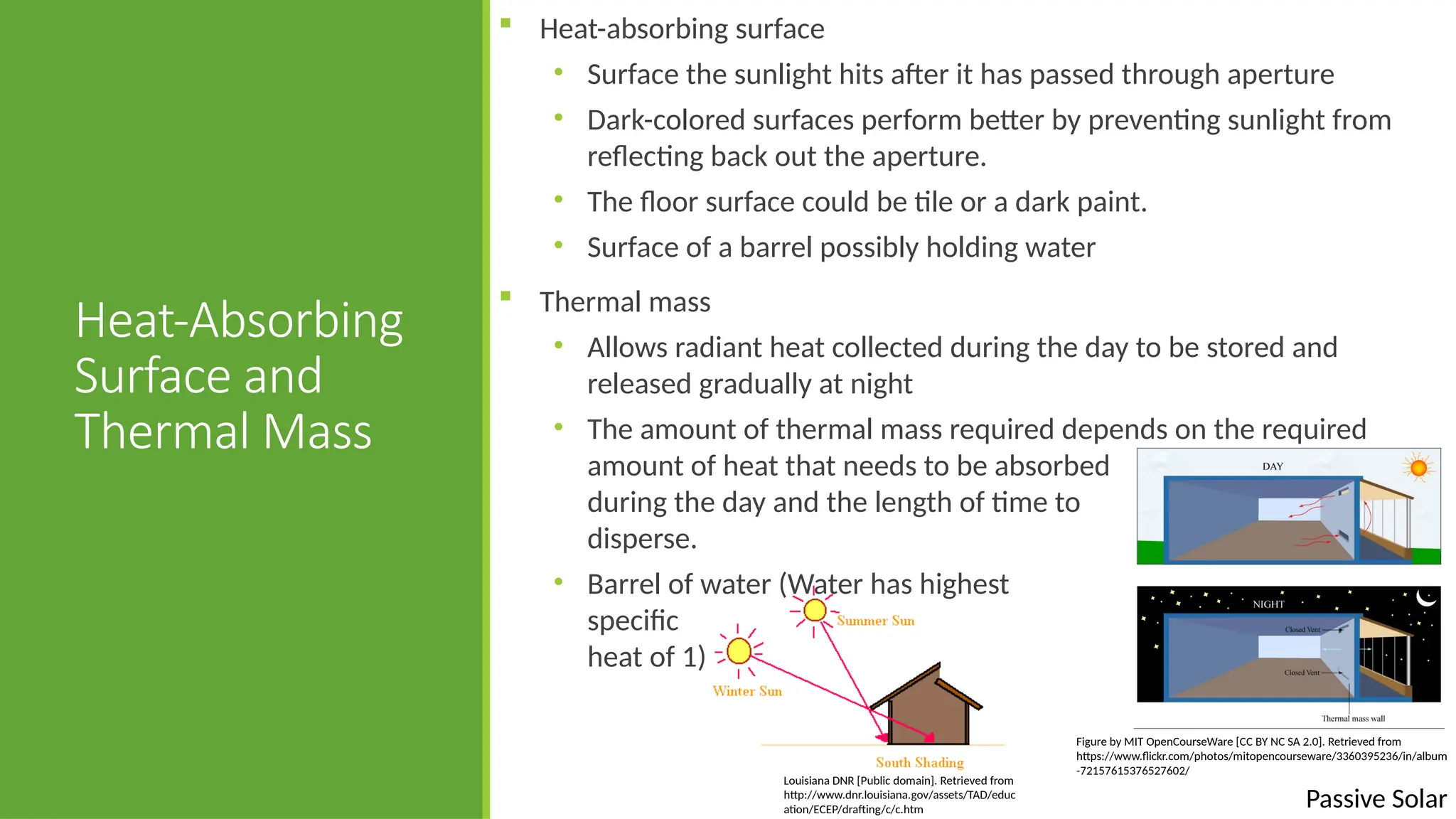 Passive Solar energy system (solar heating) | PPTX