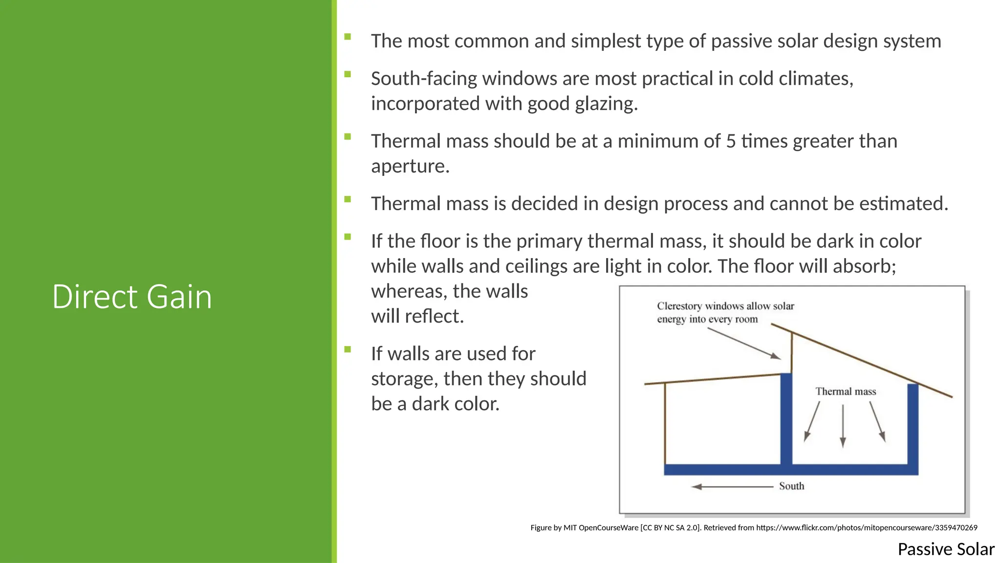 Passive Solar energy system (solar heating) | PPTX