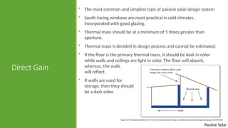 Passive Solar energy system (solar heating) | PPTX