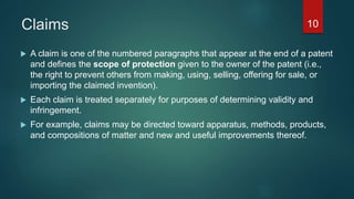 PATENTING: AN OVERVIEW | PPTX