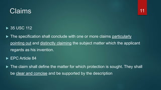 PATENTING: AN OVERVIEW | PPTX