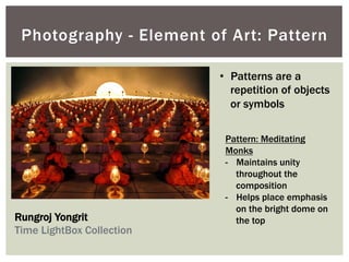Pattern in Photography and 6 word memoir | PPT