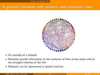 Systemic and Systematic risk - Monica Billio, Massimiliano Caporin ...