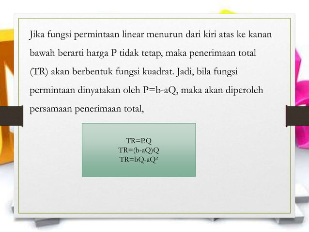 3 penerimaan total dan fungsi produksi | PPTX