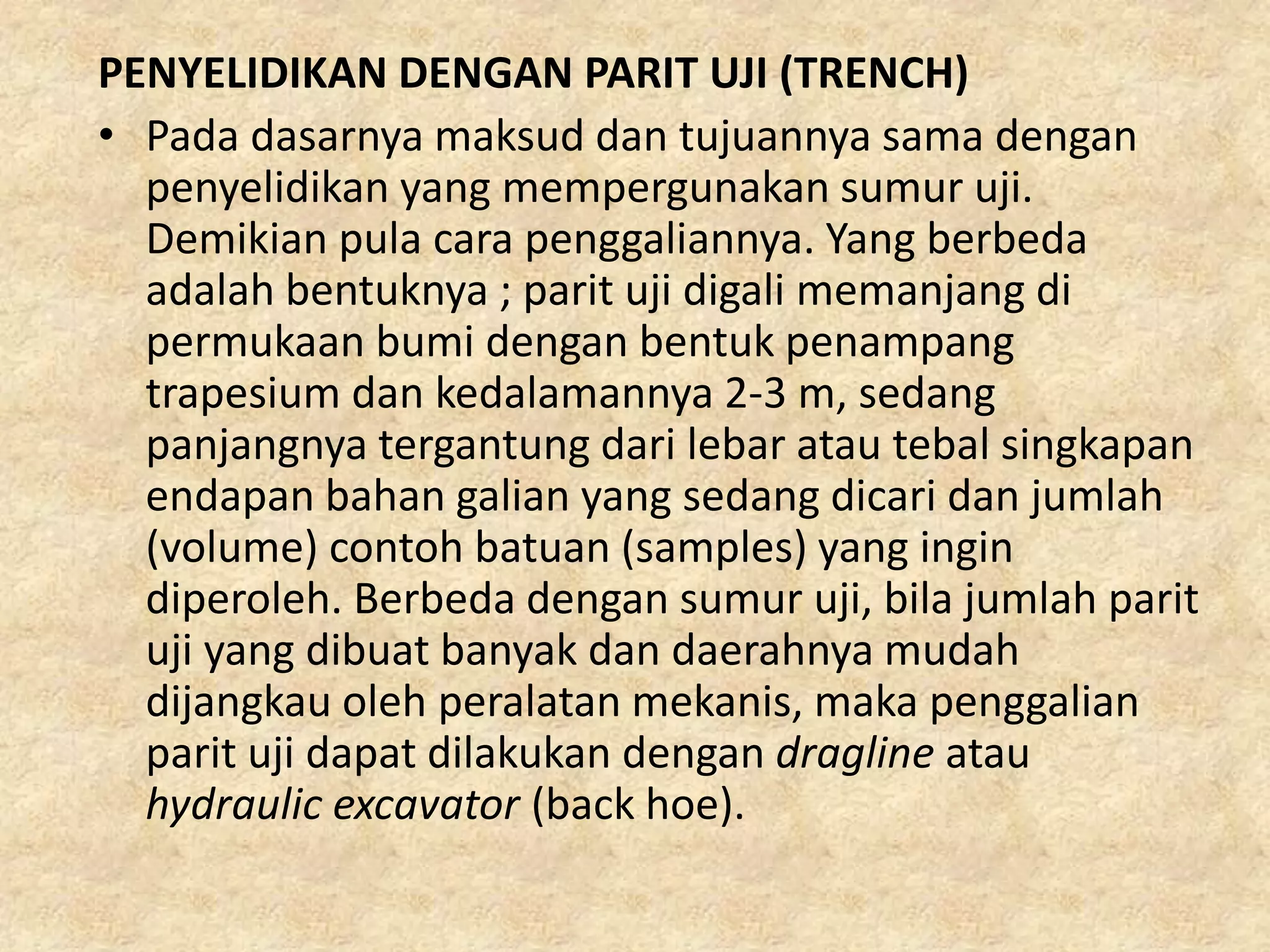 Mata Kuliah Pengantar Teknologi Pertambangan | PPTX