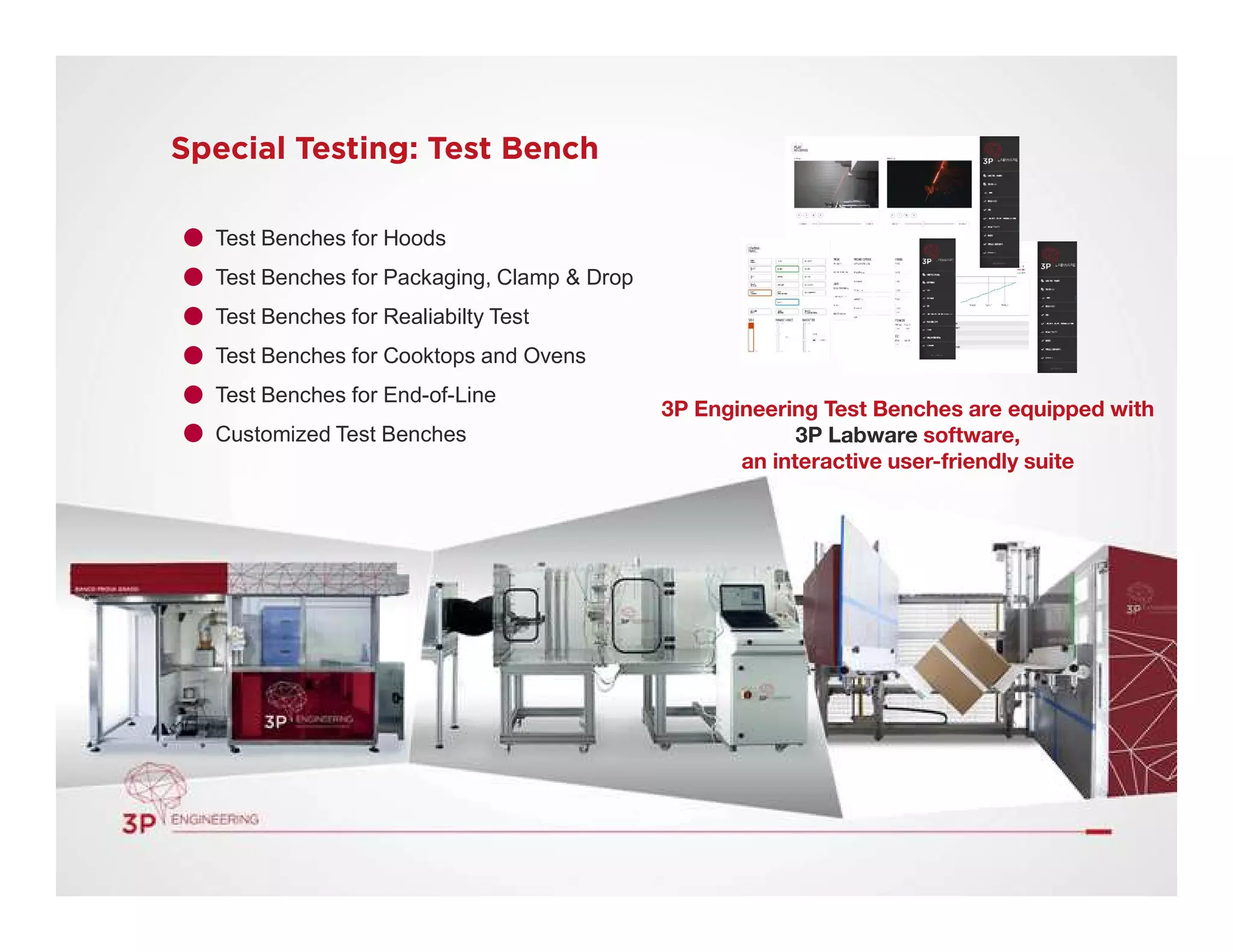 3P Engineering Test Benches | PDF