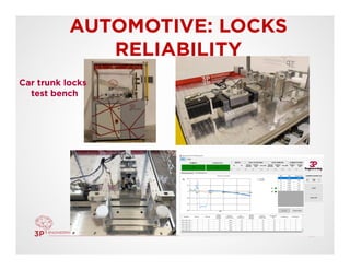 3P Engineering Test Benches | PDF