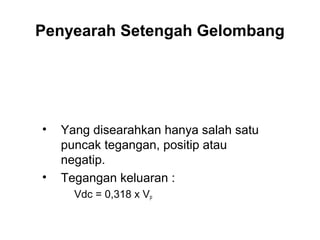 3 Penyearah | PPT