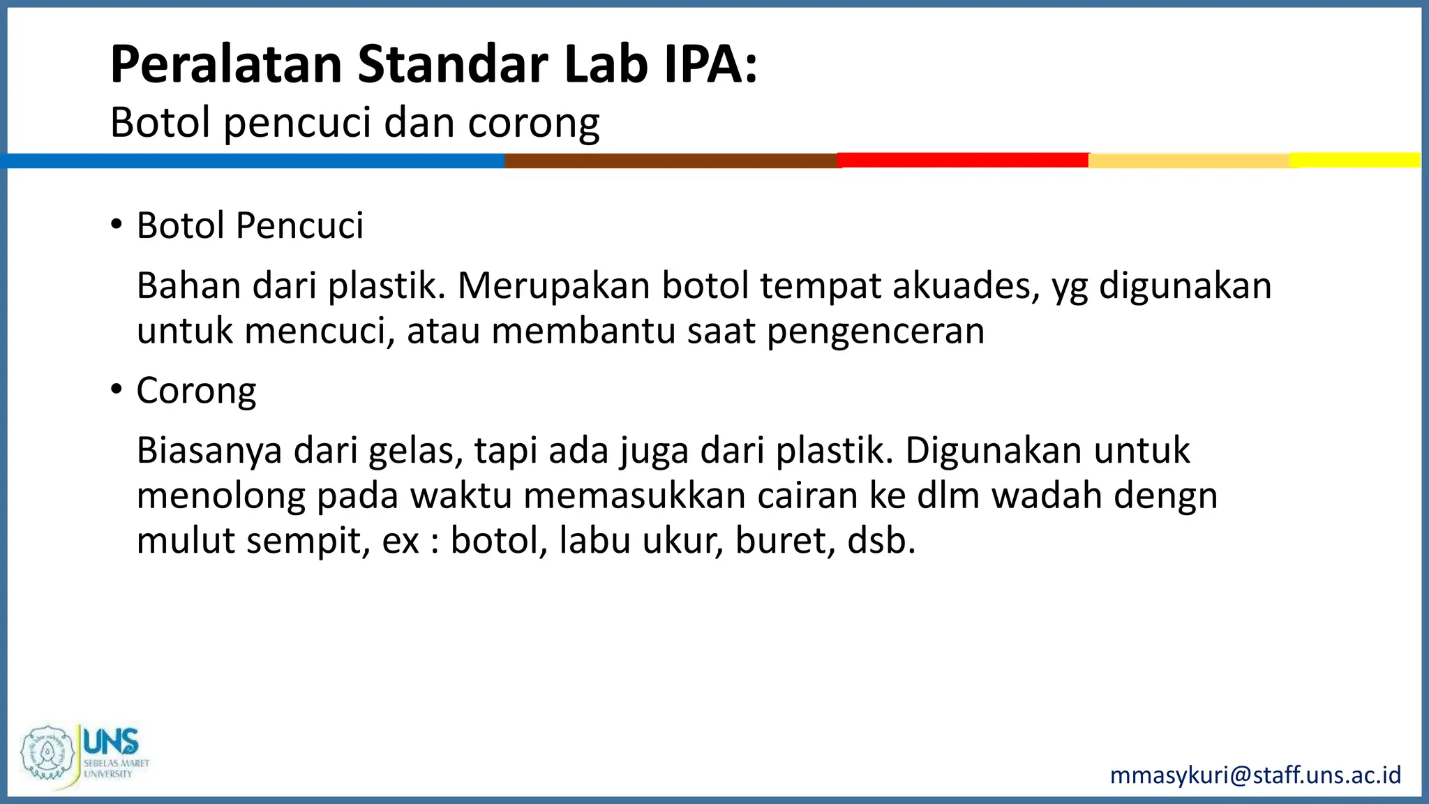 3 Peralatan Instrumentasi Laboratorium IPA_Kimia_Masykuri UNS.pptx