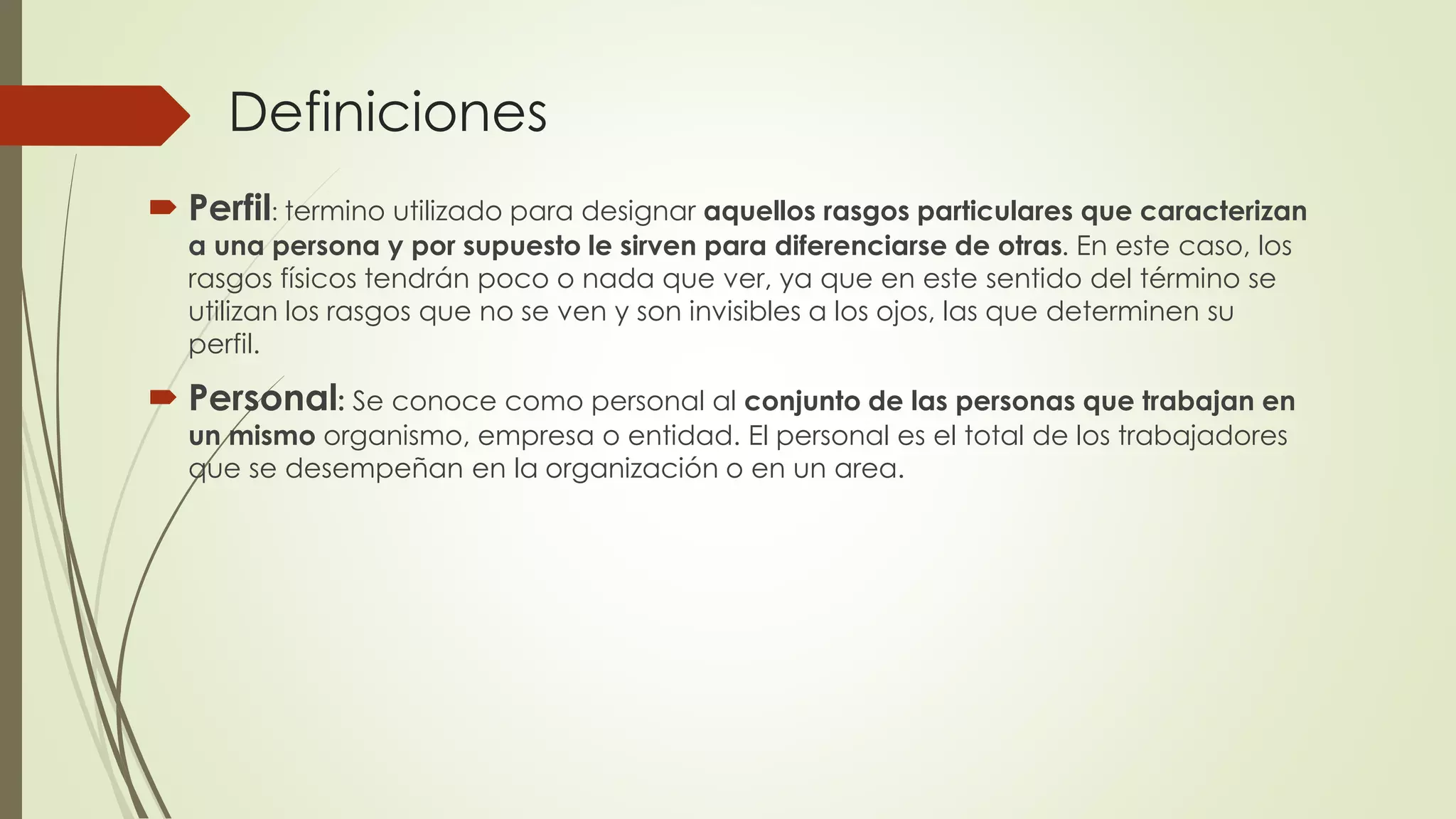 Perfil de personal del área de lavandería | PDF