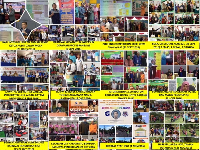 HALA TUJU IPG TEKNIK: REFLEKSI PROFESIONAL AGAR ORGANISASI KEKAL ...