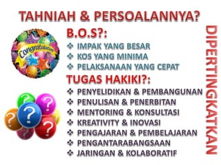 HALA TUJU IPG TEKNIK: REFLEKSI PROFESIONAL AGAR ORGANISASI KEKAL RELEVAN | PPT