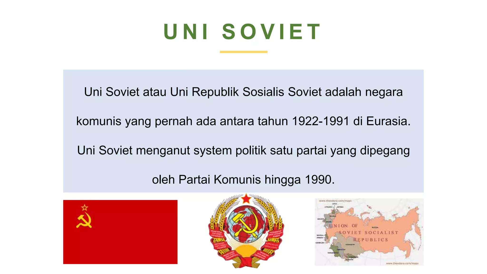 Perpecahan Uni Soviet | PPTX