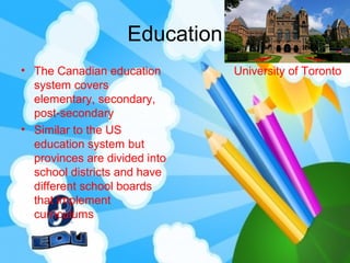 Canada | PPT | Holidays