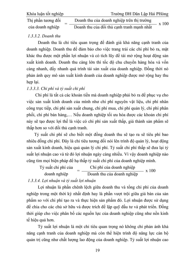 Đề tài: Nâng cao năng lực cạnh tranh của công ty Quảng Thành, HOT | PDF