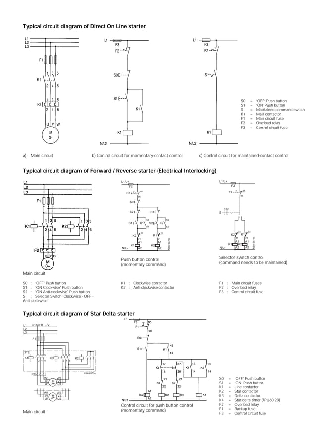 3 phase electrical schematics | PDF
