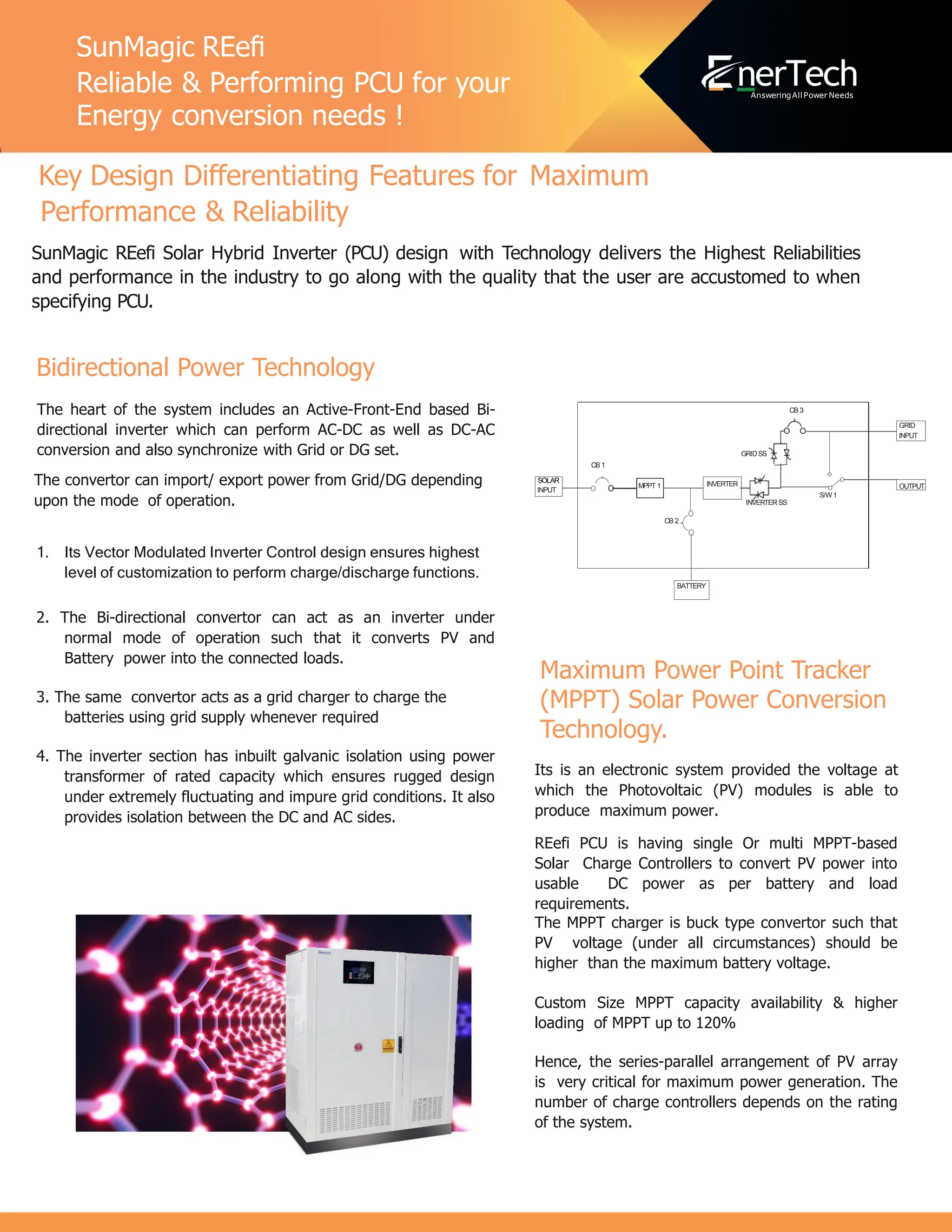 3 Phase Hybrid Solar Inverters Hybrid Inverter Bidirectional PCU.pdf
