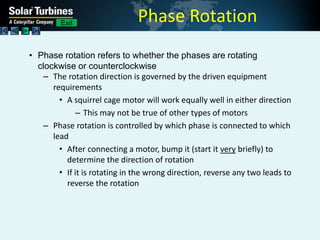 3 Phase Motors and Motor Starters | PPTX