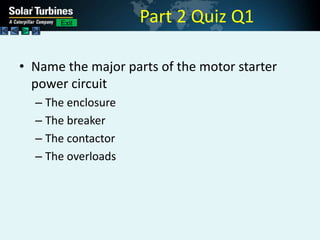3 Phase Motors and Motor Starters | PPTX