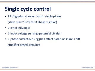3 Phase Power Factor Correction (PFC) | PPTX